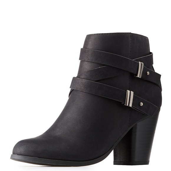 Shoes | Wrapped Buckle Ankle Boot | Poshmark